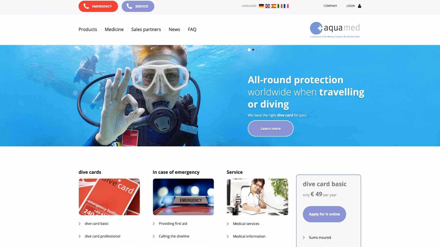 Dive Insurance - Social Diving